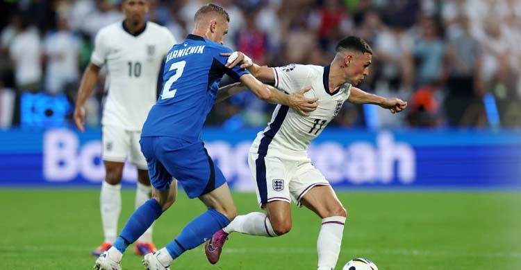 ইংল্যান্ডের সঙ্গে নকআউটে স্লোভেনিয়া