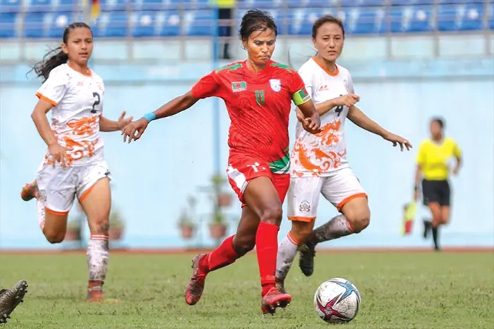 ভুটানকে ৮-০ গোলে উড়িয়ে ফাইনালে সাবিনারা