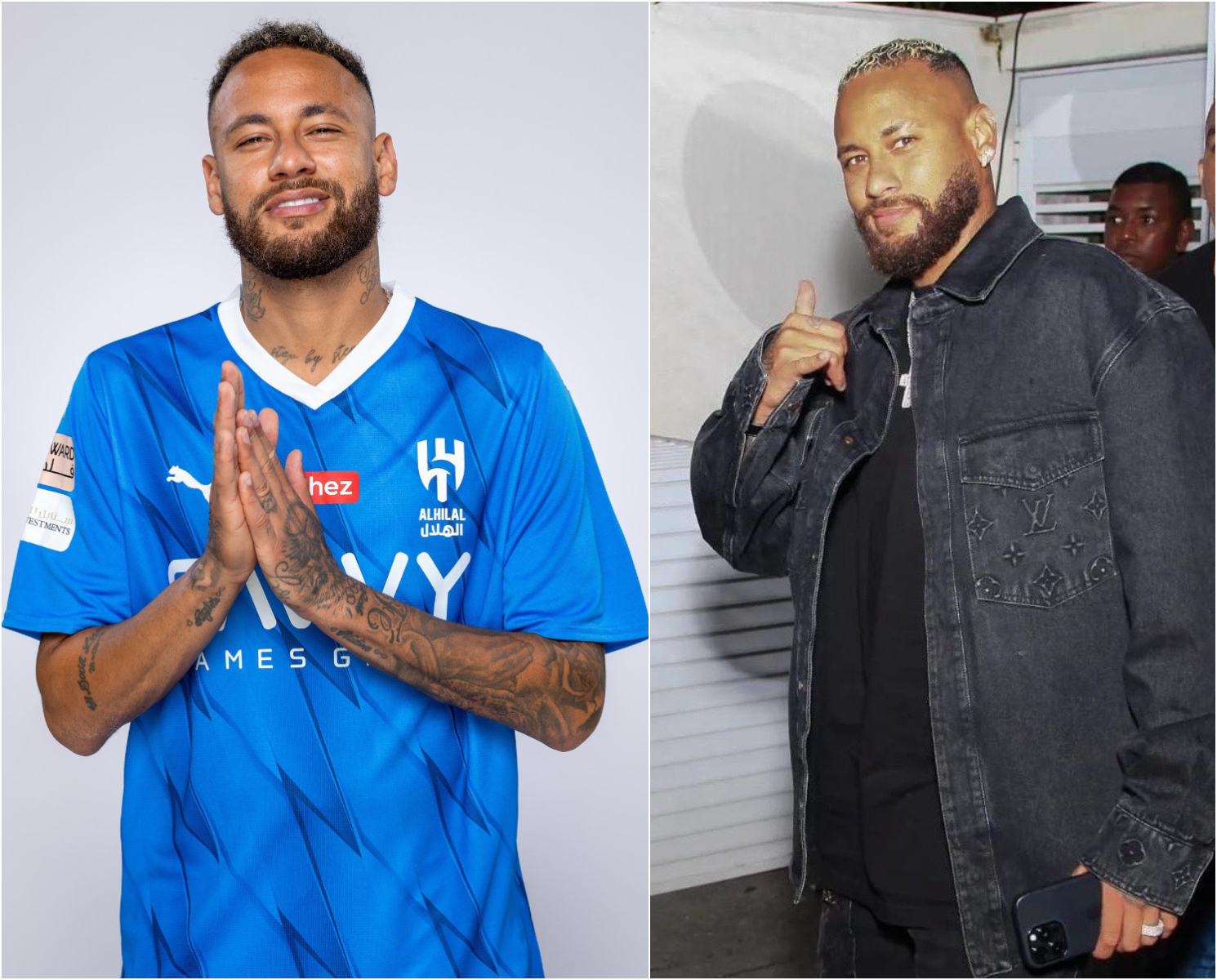 পেট দেখিয়ে নেইমার বললেন, ‘আমি মোটা নই’